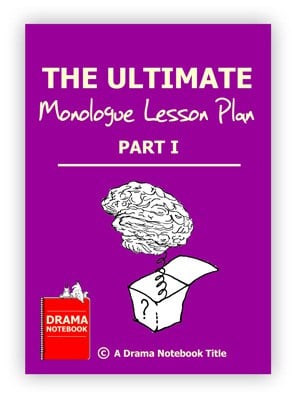 Monologue Lesson Plan for High-school, Middle-school and Elementary ...