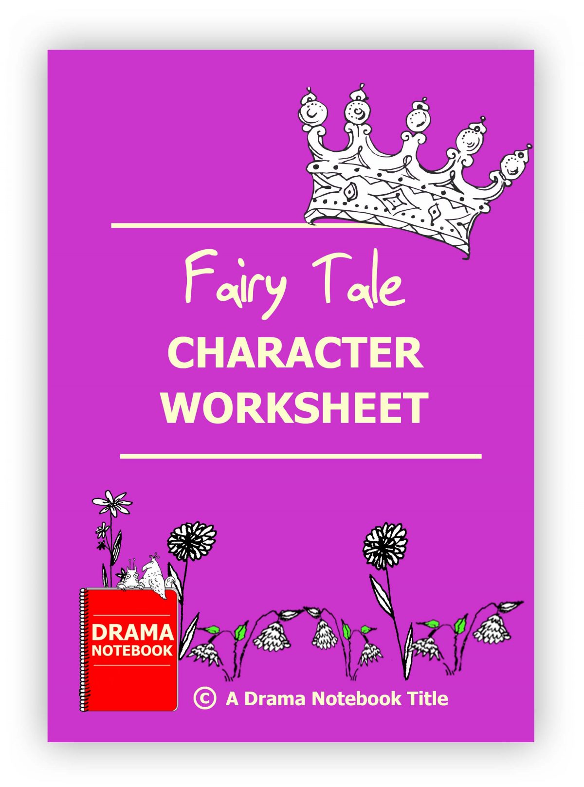 Fairy Tale Character Worksheet for Kids and Teens