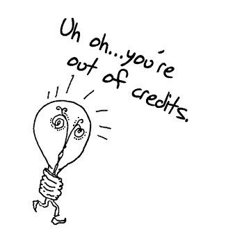 Out of Credits - Drama Notebook