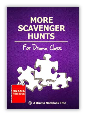 Printable scavenger hunts for drama class—perfect for online teaching.