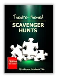 Printable theatre-themed scavenger hunts for drama class—perfect for ...
