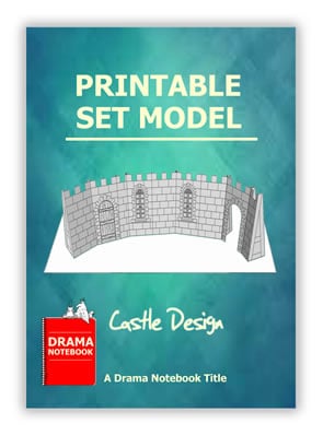 Set Design Model Template for Kids and Teens-Castle